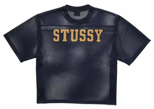 トップス STUSSY team jersey 80 BLACK Medium StüSsy Team 80 Jersey - Navy Blue | Editorialist